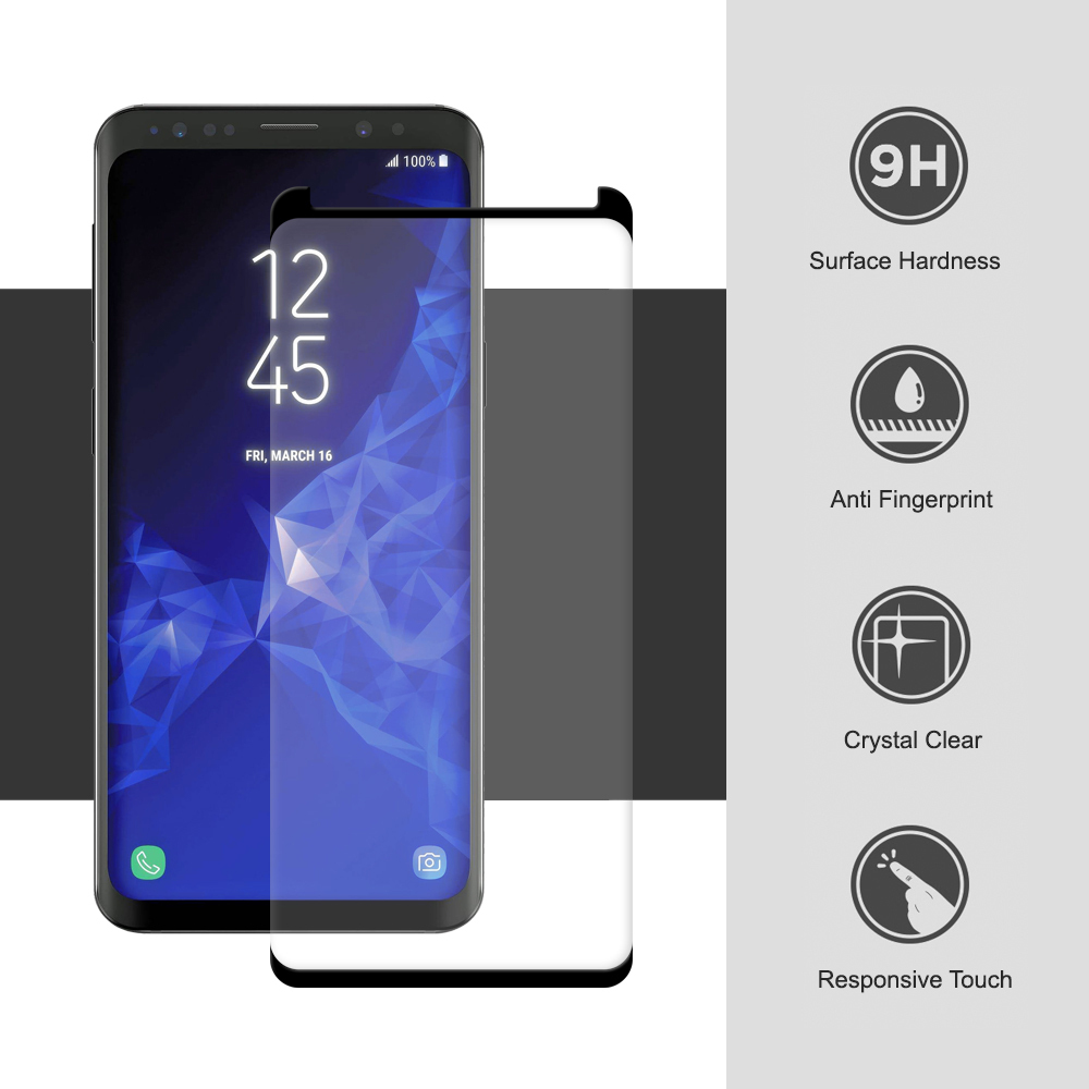 9H Tempered Glass Screen Protector for Samsung Galaxy S9